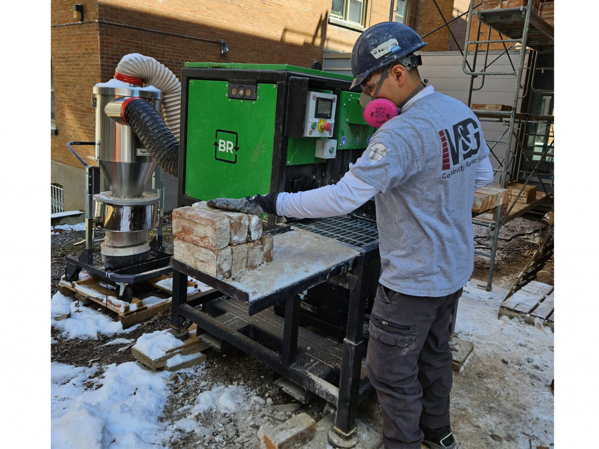 Recyclage de briques – Une solution durable et esthétique